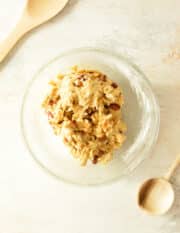 Chewy Mixed Nuts Cookies - caramel and cashews
