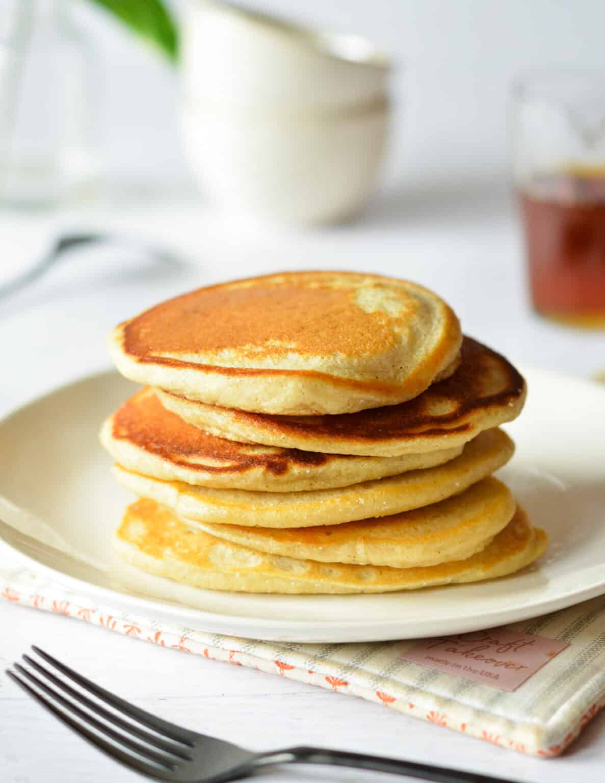 Thin & Crispy Pancakes - caramel and cashews