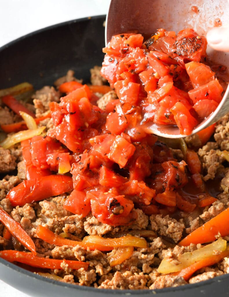 Healthy Ground Turkey Quinoa Bowls - caramel and cashews