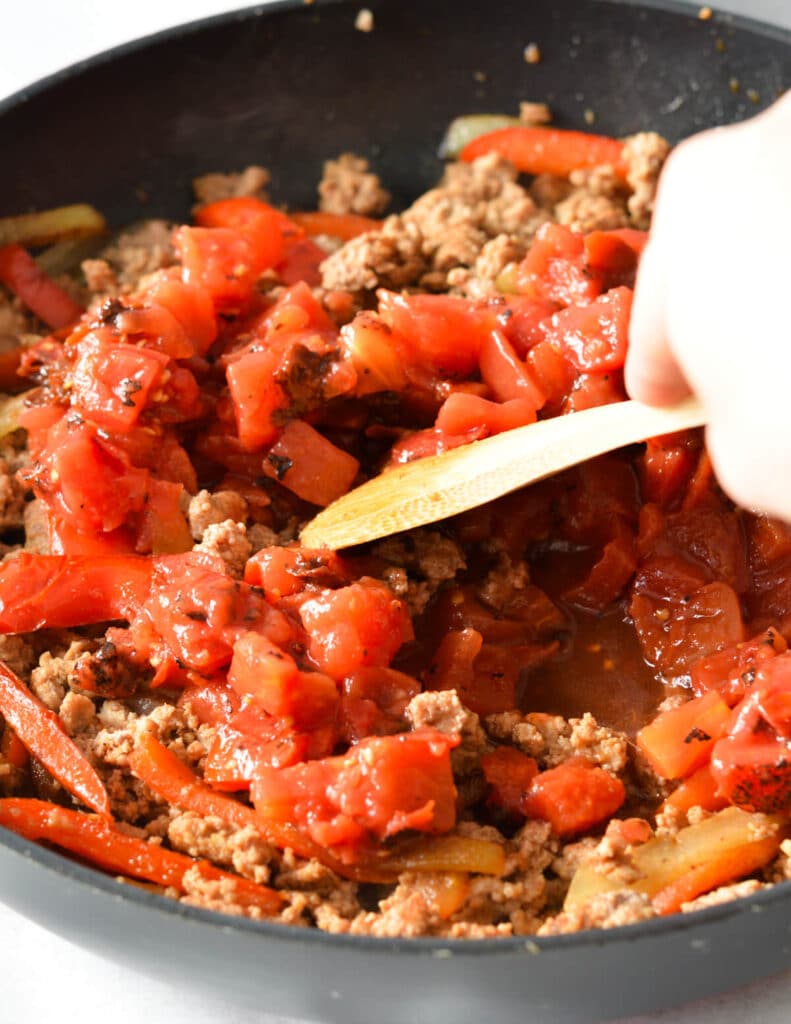 Healthy Ground Turkey Quinoa Bowls - caramel and cashews