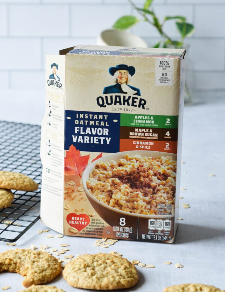 Instant Oatmeal Cookies - caramel and cashews
