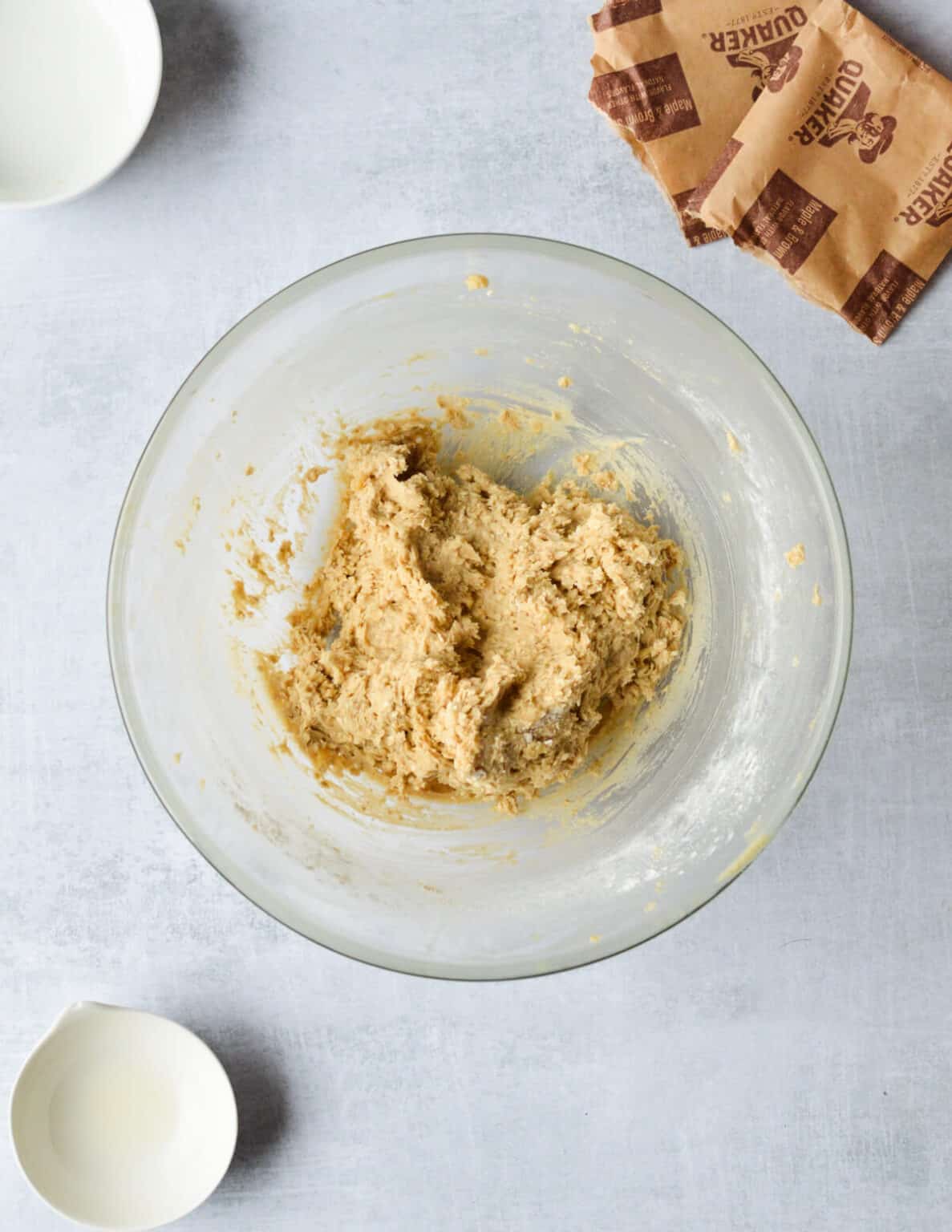 Instant Oatmeal Cookies - caramel and cashews