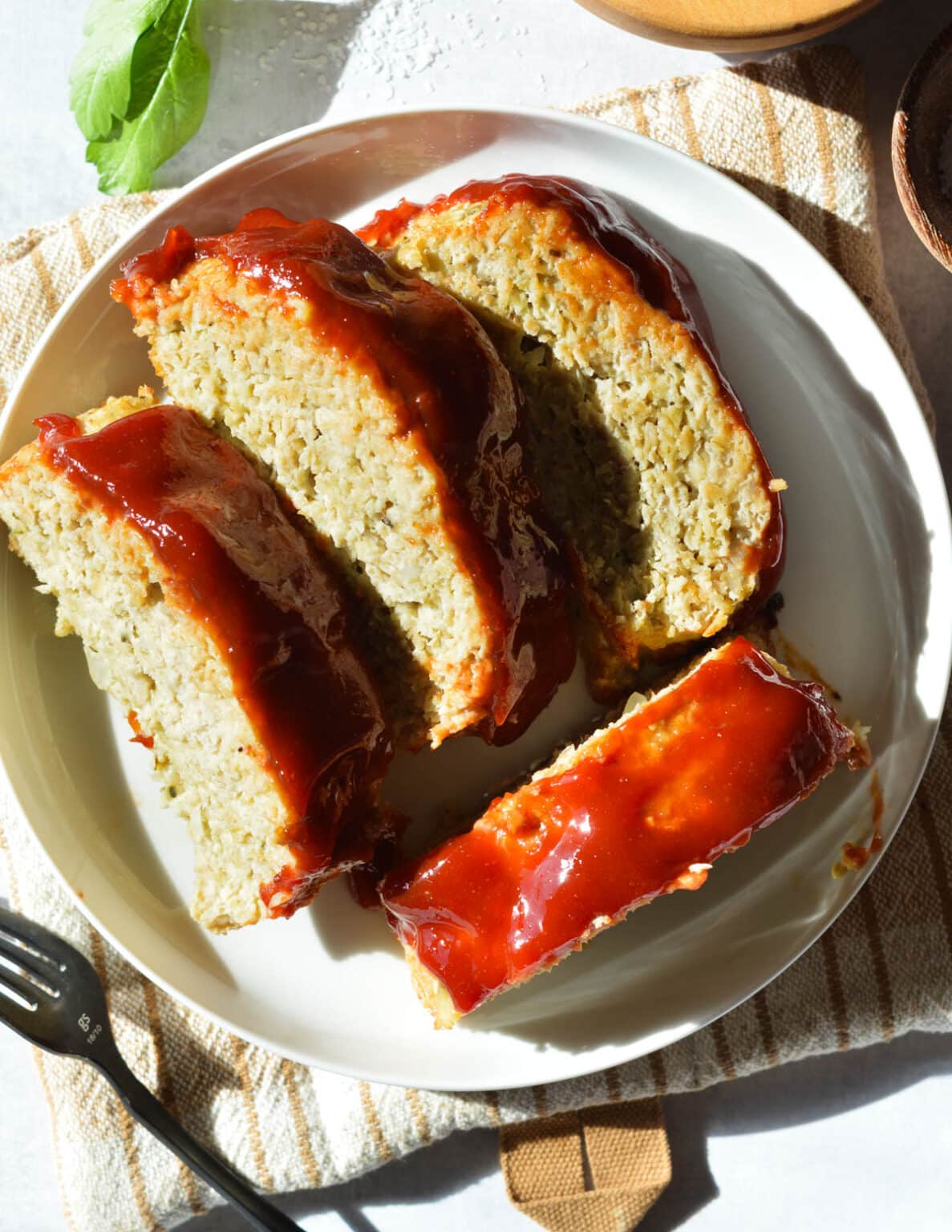 Foolproof Chicken Meatloaf - caramel and cashews