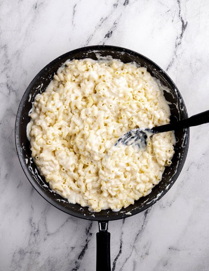 Gluten Free Macaroni and Cheese - caramel and cashews